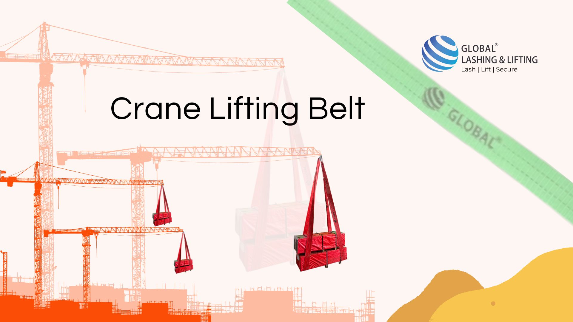 Crane Lifting Belt Manufacturer in Mumbai Maharashtra | Global